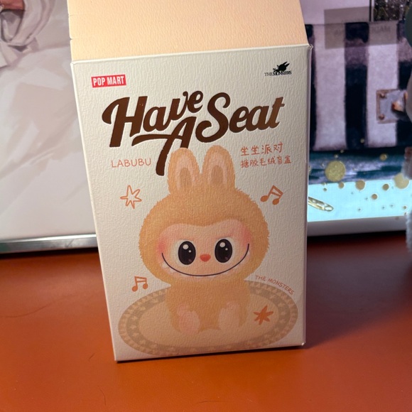 POP MART | Other | Pop Mart Labubu Have A Seat Toy Confirmed Baba ...